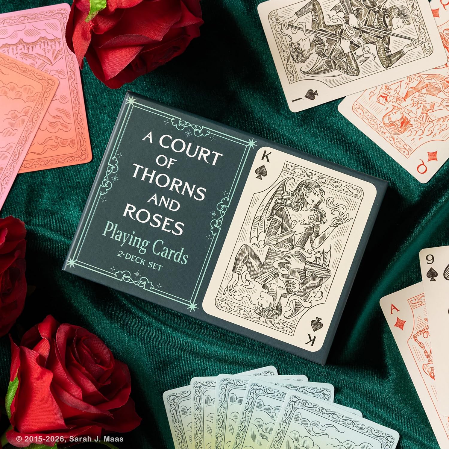 A Court of Thorns and Roses Official Playing Card Set (Night Court ...