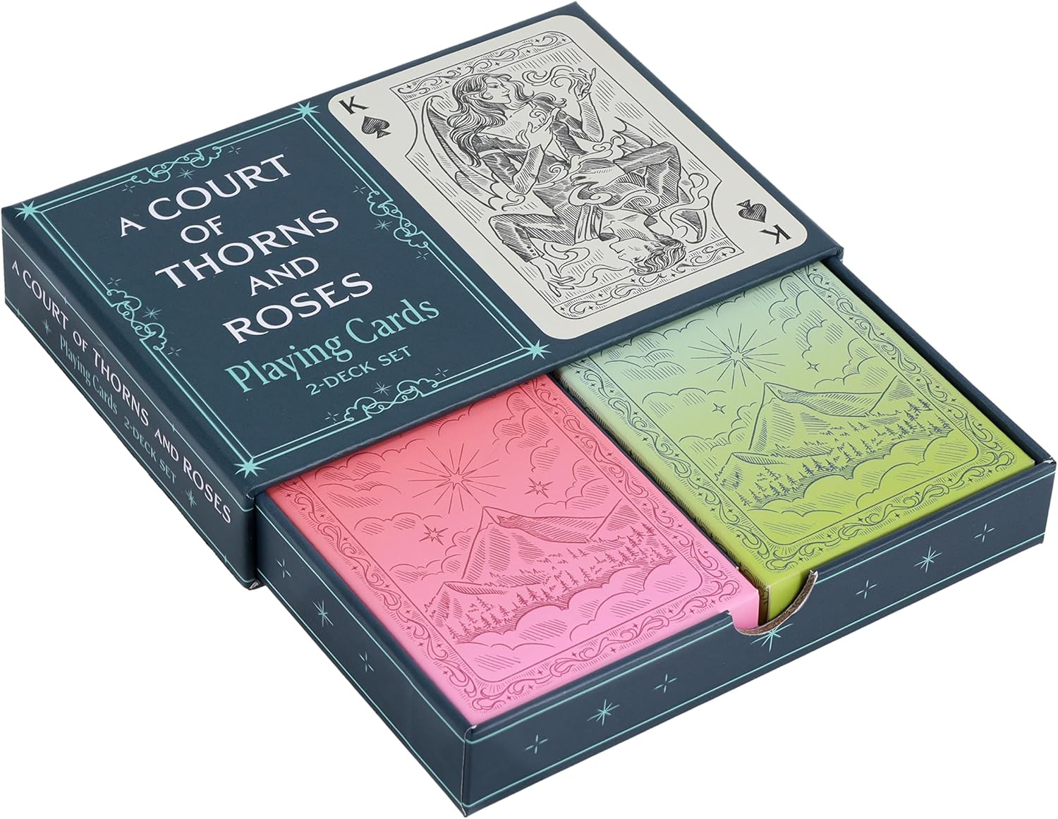 A Court of Thorns and Roses Official Playing Card Set (Night Court ...